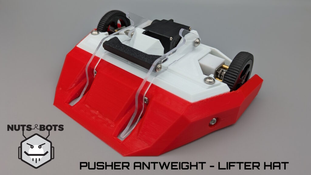 Pusher Antweight – Module Hats » Nuts And Bots